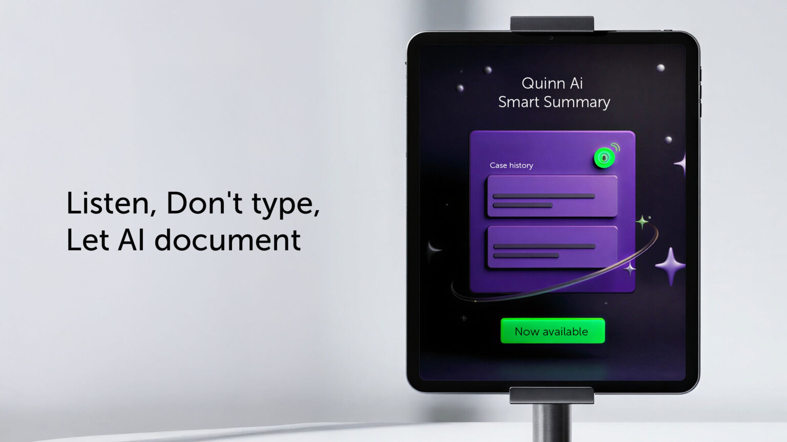 Ai Medical Scribe for Aesthetic Clinics | Quinn Ai Smart Summary